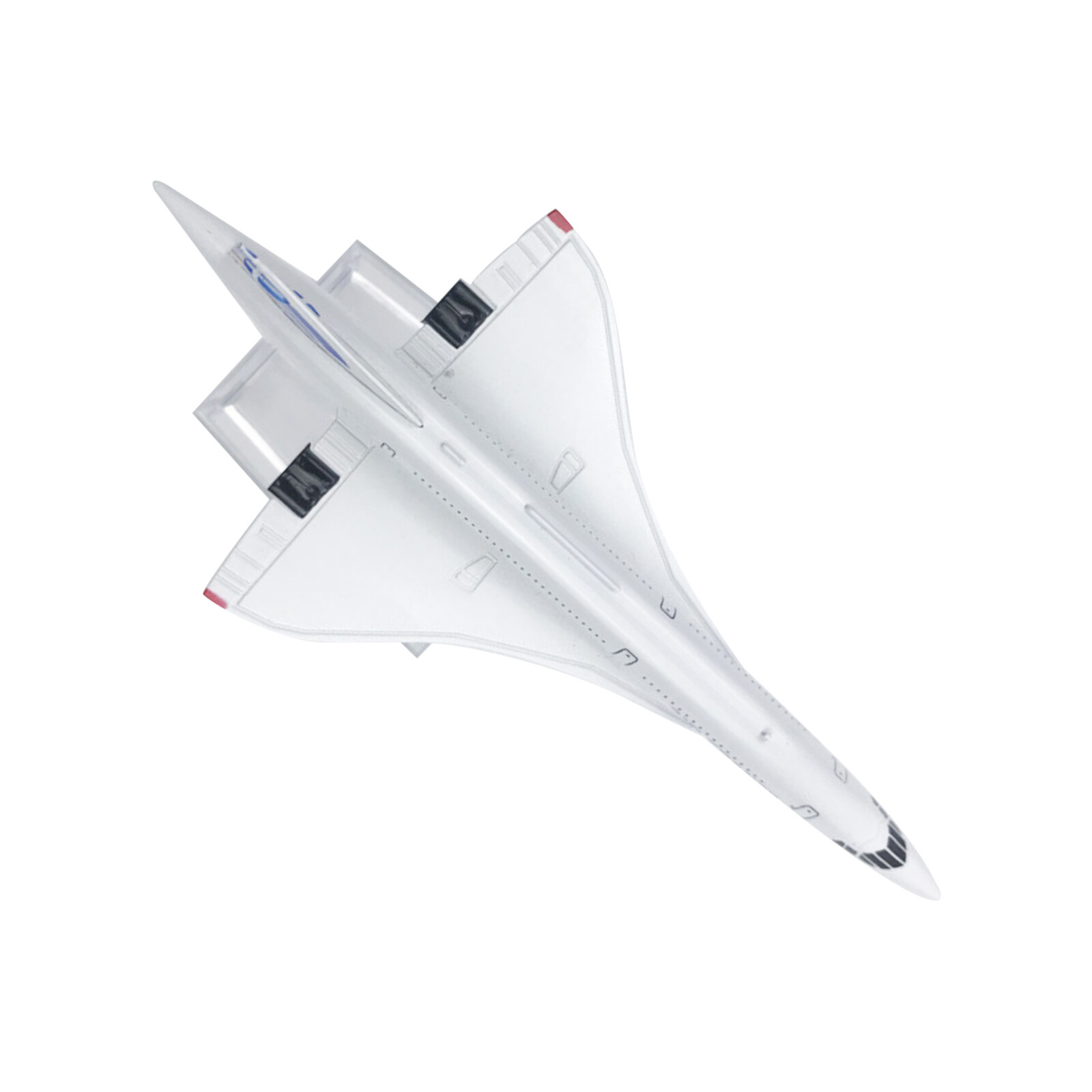 6.3in Scale 1:400 Air France Concorde Plane Model Toy Diecast ...