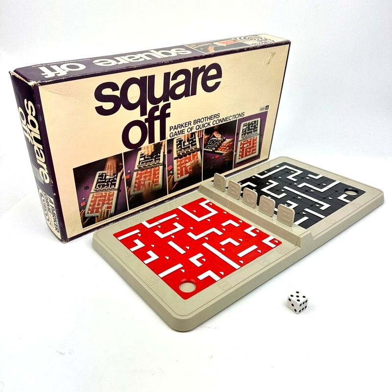 Square Off (1972) Board Game – Board Game Guys