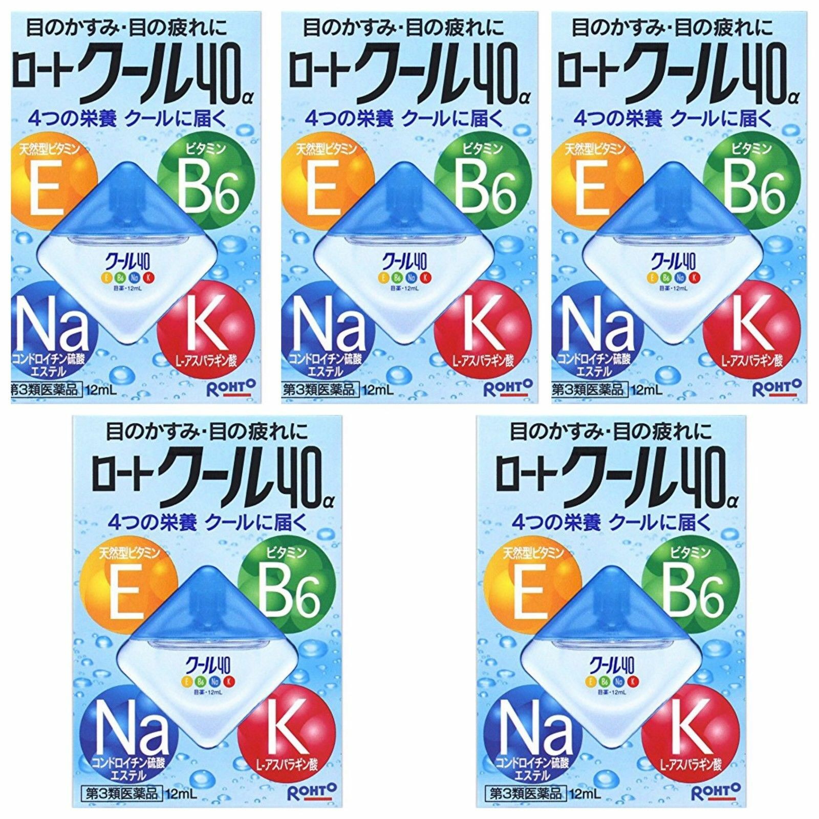 Купить Глазные капли & мыть Rohto Cool 40 Alpha Vita 40 Cooling Vitamin ...