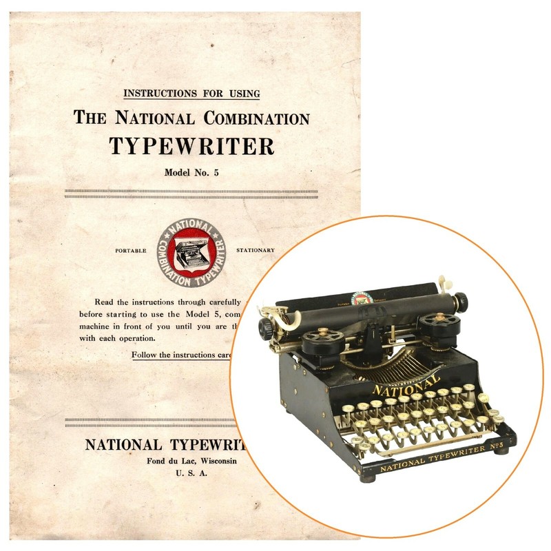 National Typewriter Model Serial Number Database
