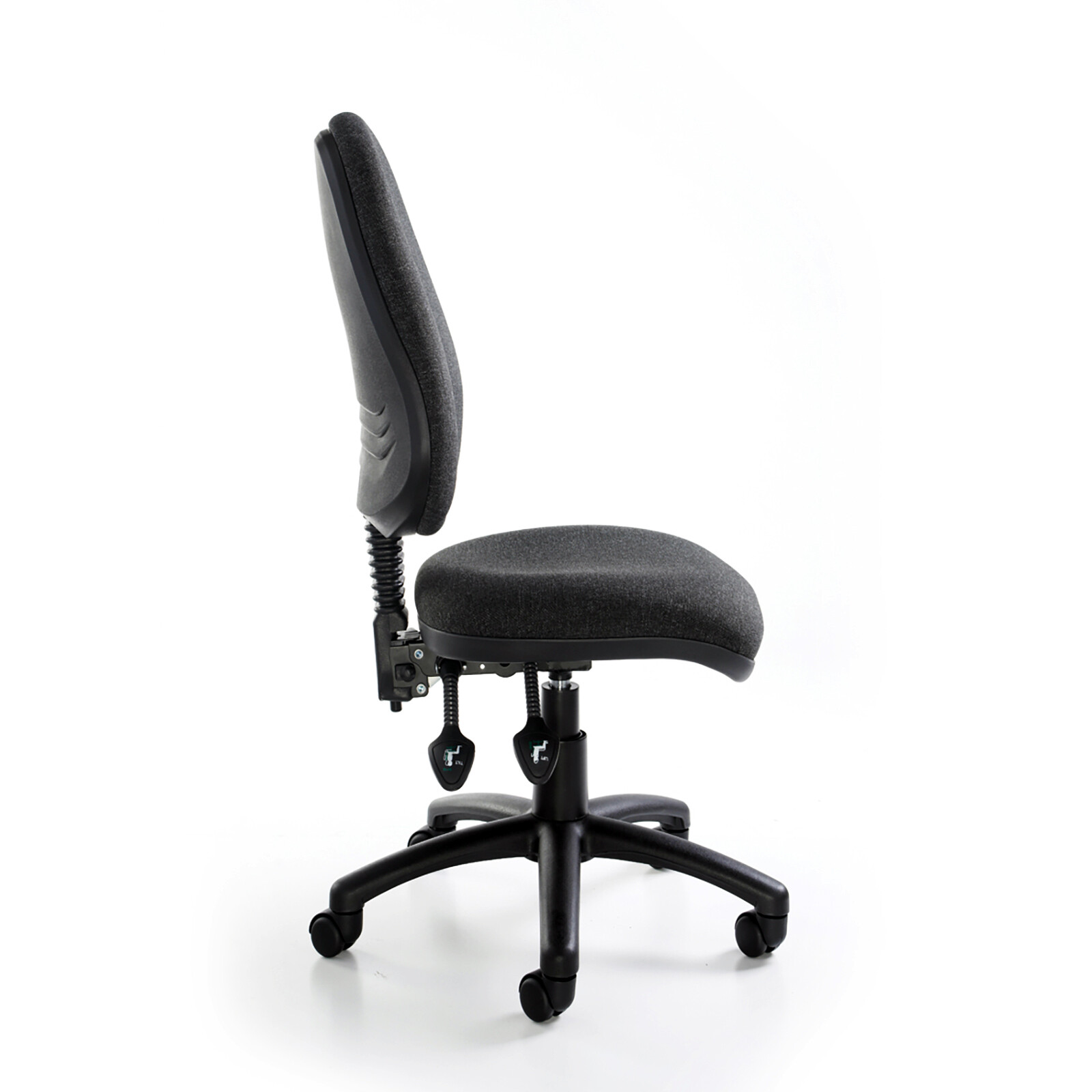 PC Home Operators Office Chair 2 Lever PCB Height Adjustable Wheels ...