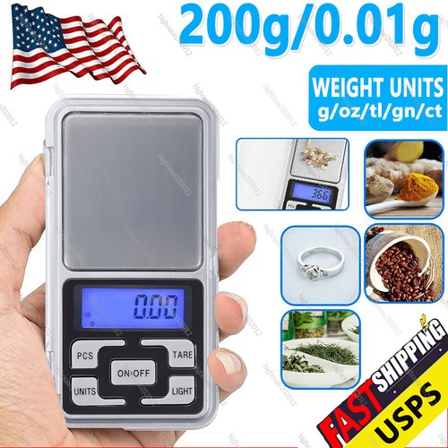 0.01g to 200g Pocket Scales Mini Digital Kitchen Jewellery Herbs ElectronicのeBay公認海外通販｜セカイモン
