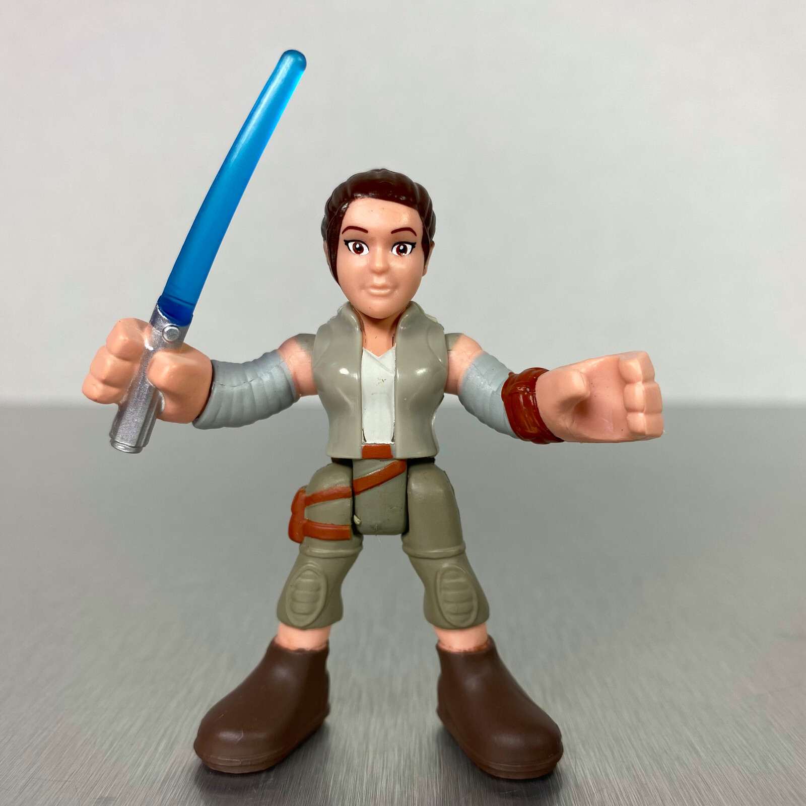 Playskool Star Wars Galactic Heroes REY figure Power