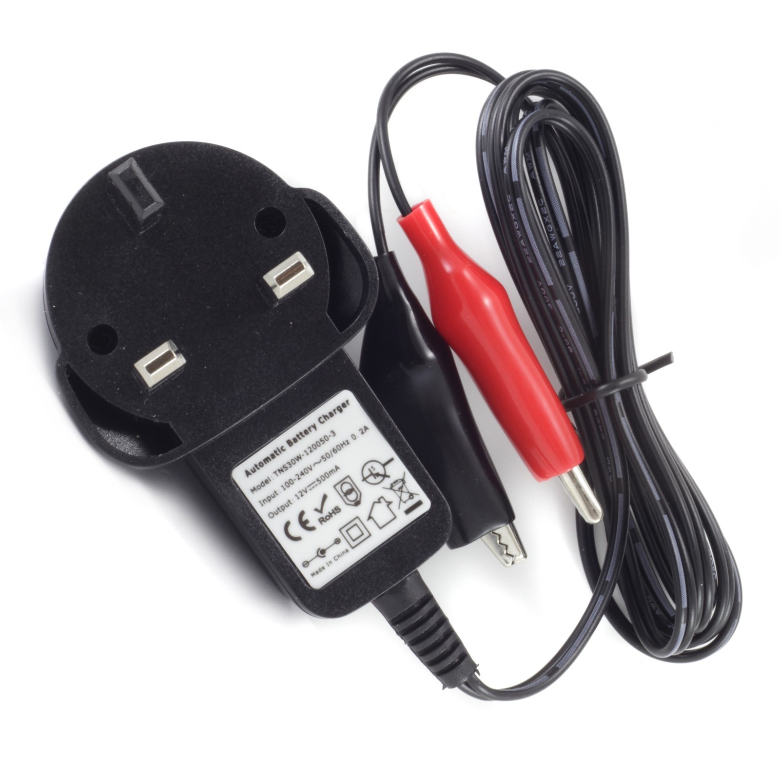 12V Volt Sealed Lead Acid SLA Battery Plug In Mains LED Trickle Charger ...