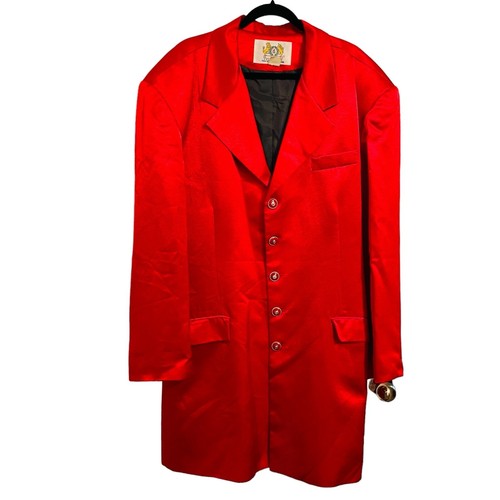 Vintage LC Live Collection Blazer Jacket Mens 3X Red Formal Vintage LC Live Collection Blazer Jacket Mens 3X Red Formal