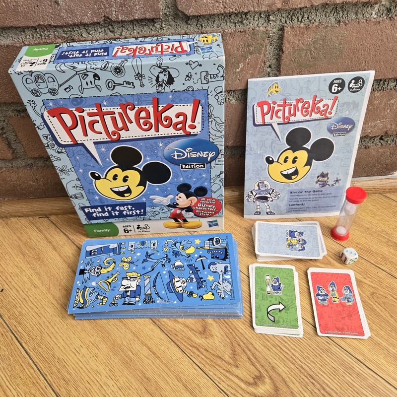 Pictureka: Disney Edition (2009) Board Game – Board Game Guys