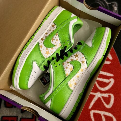 Nike Sb Dunk Low Supreme Stars Mean Green size 8 | eBay Nike Sb Dunk Low Supreme Stars Mean Green size 8 | eBay