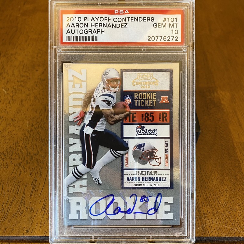 Aaron Hernandez Baseball Card Database - Newest Products will be shown ...