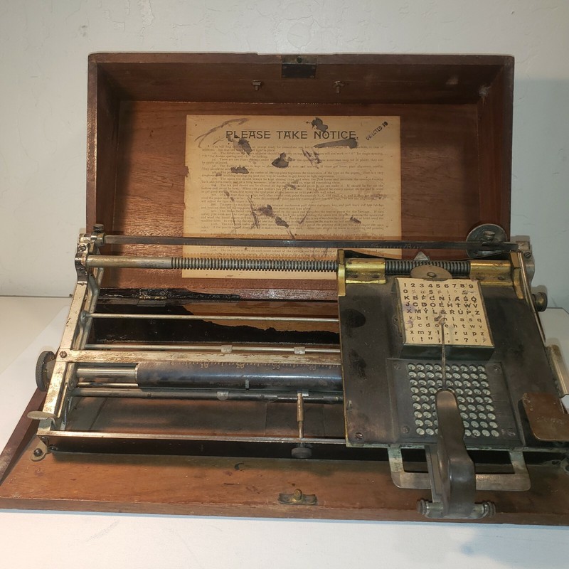 Adler Standard Typewriter Repair | AMES Basic Repair Training Manual ...