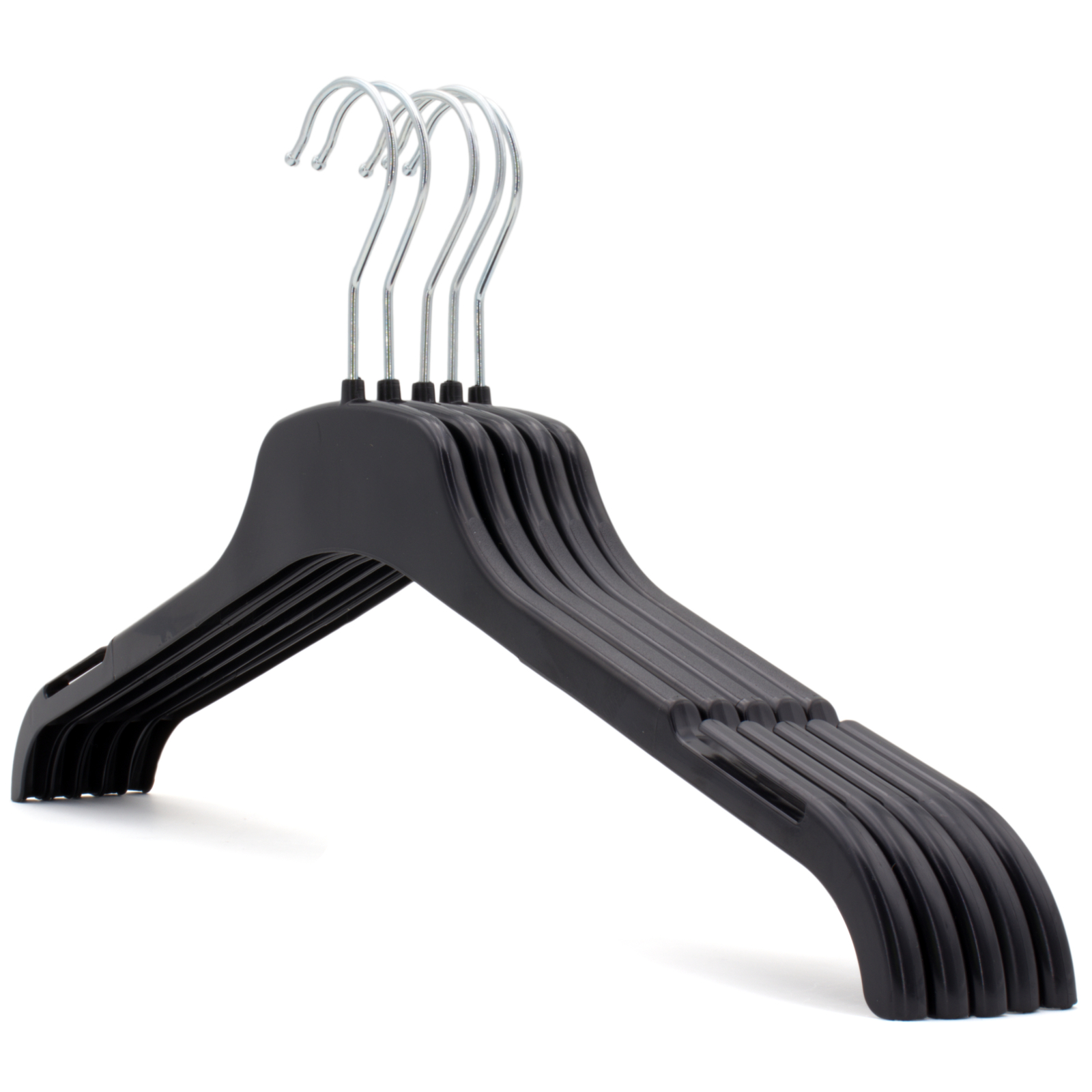 The Hanger Store Strong Plastic Coat Clothes Hangers for Tops Shirts Dresses eBay