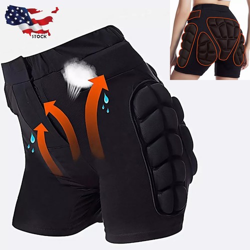 Hip Padded Shorts Protective Ski Skate Snowboard Impact Pants Hip ...