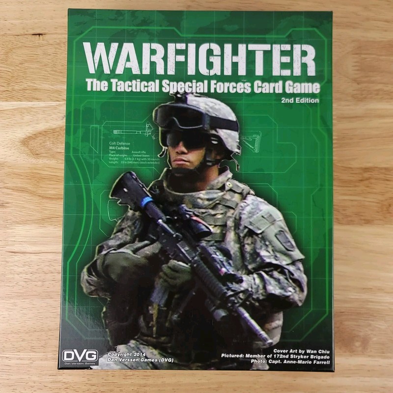 Warfighter: The Tactical Special Forces Card Game (2014) Board Game ...