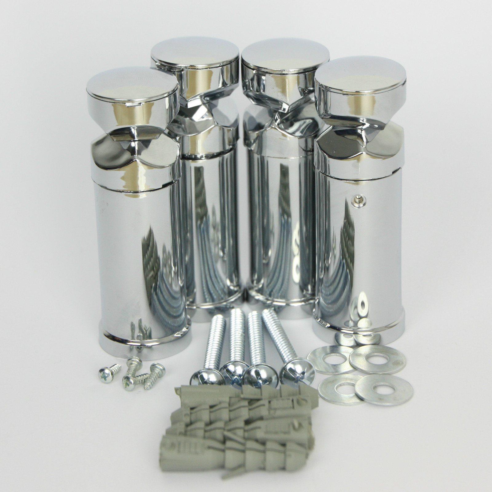 UNIVERSAL Brackets for Towel RAIL Radiator Bracket Flat / Curved White ...