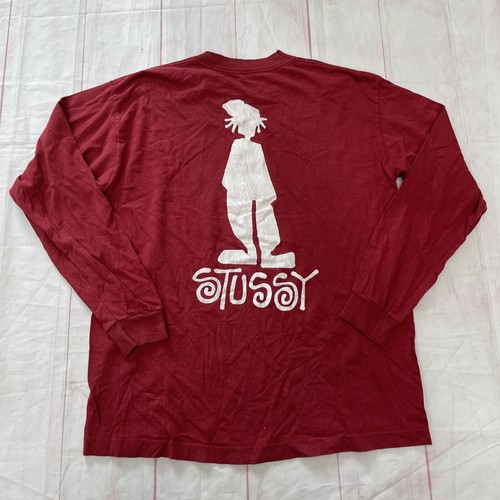 Vintage Stussy Shadowman T-Shirt Made in USA Skateboarding Vintage Stussy Shadowman T-Shirt Made in USA Skateboarding