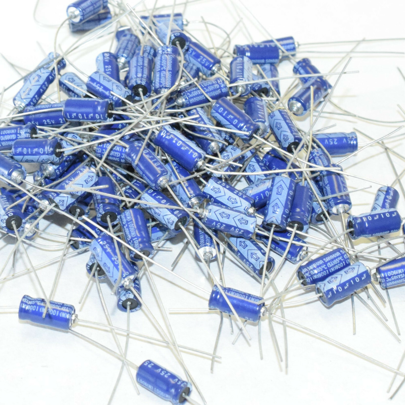 Купить Винтажные конденсаторы 10uF 25V 10 25 SAMHWA 5 в интернет ...