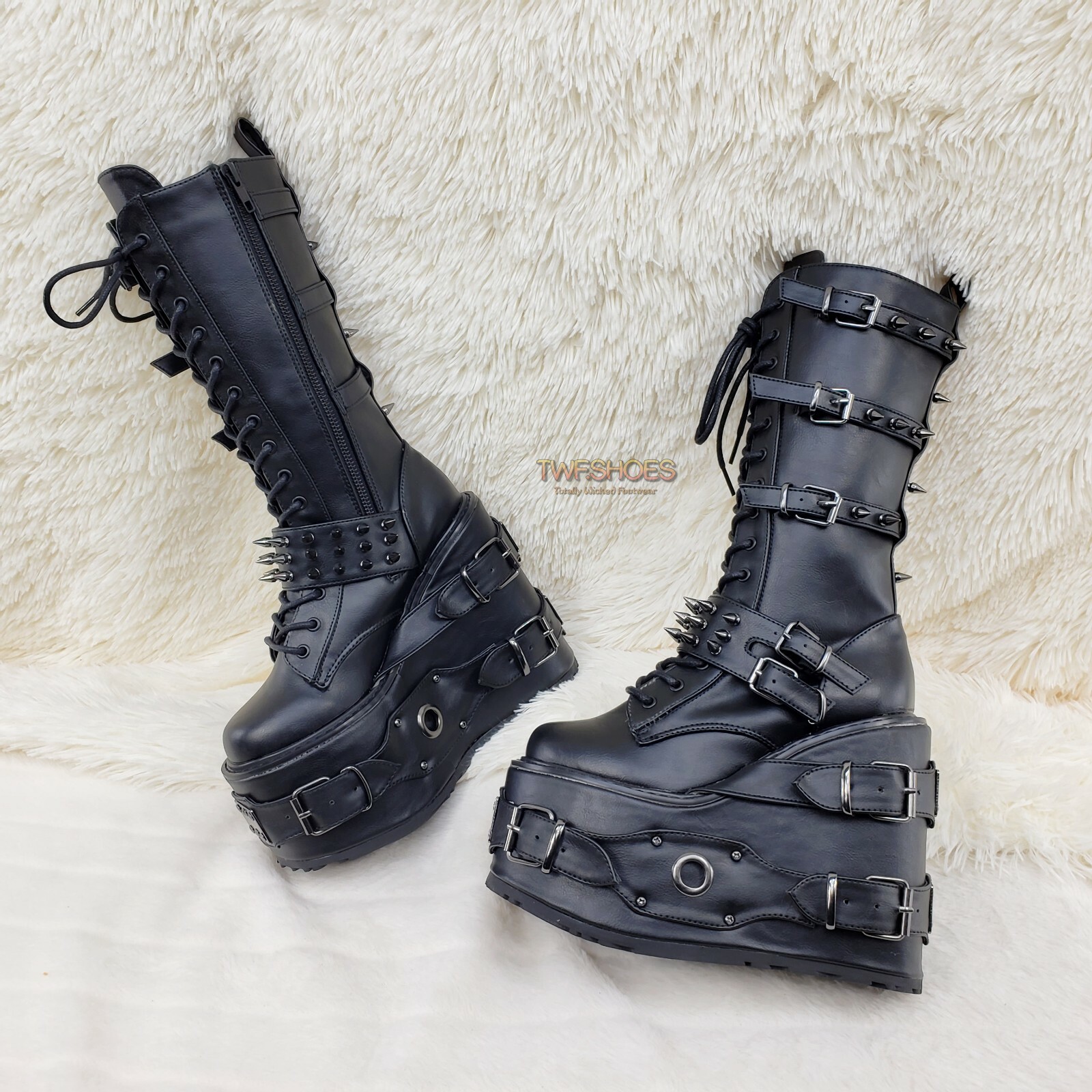 Swing 327 Black Knee Boot 5.5 Swing 327 Black Knee Boot 5.5