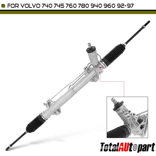 Power Steering Rack and Pinion Assembly for Volvo 740 85-92 745 760 780 ...