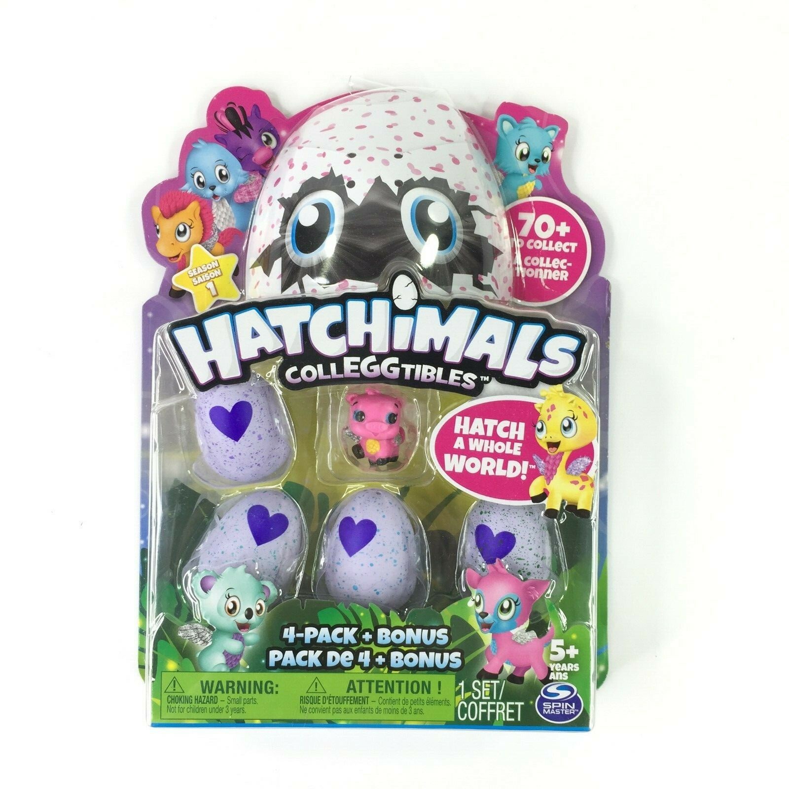 Hatchimals colleggtibles series 3 4 pack & bonus store