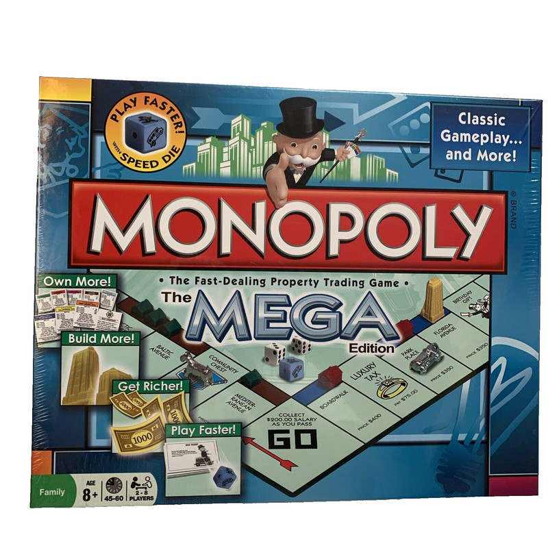 Monopoly: The Mega Edition (2006) – Board Game Guys