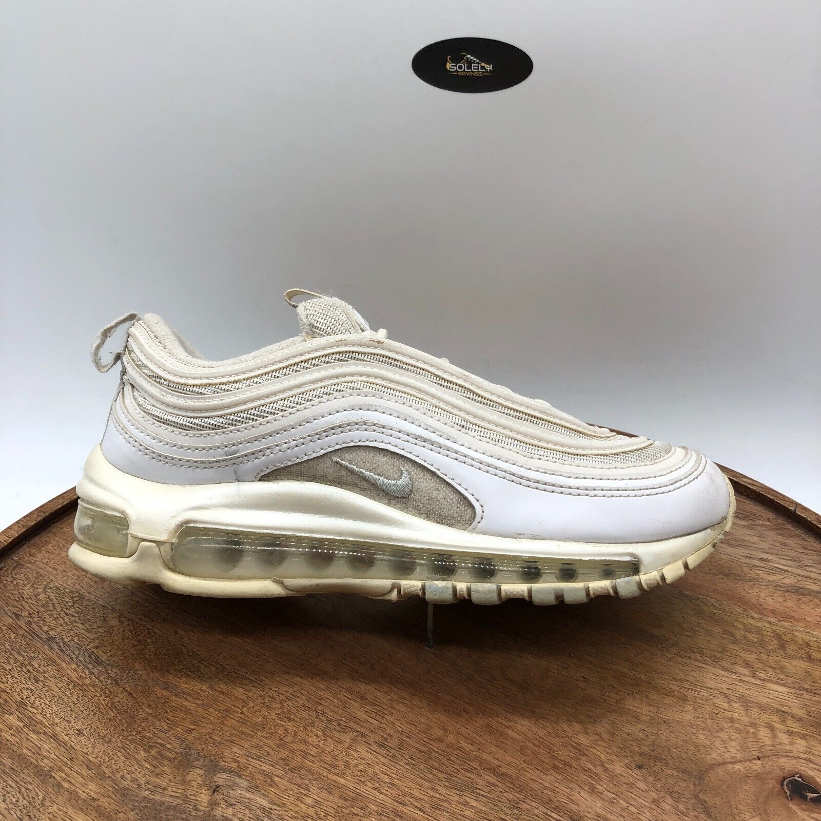 Nike Air Max 97 White Pure Platinum Shoes Sneakers 921733 Nike Air Max 97 White Pure Platinum Shoes Sneakers 921733
