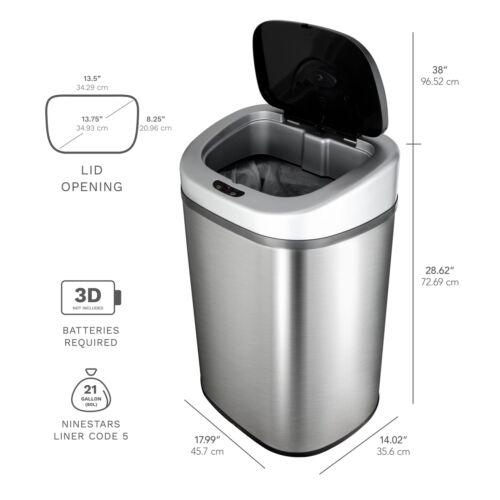 Ninestars Garbage Can | Garbage-can Ninestars Garbage Can | Garbage-can