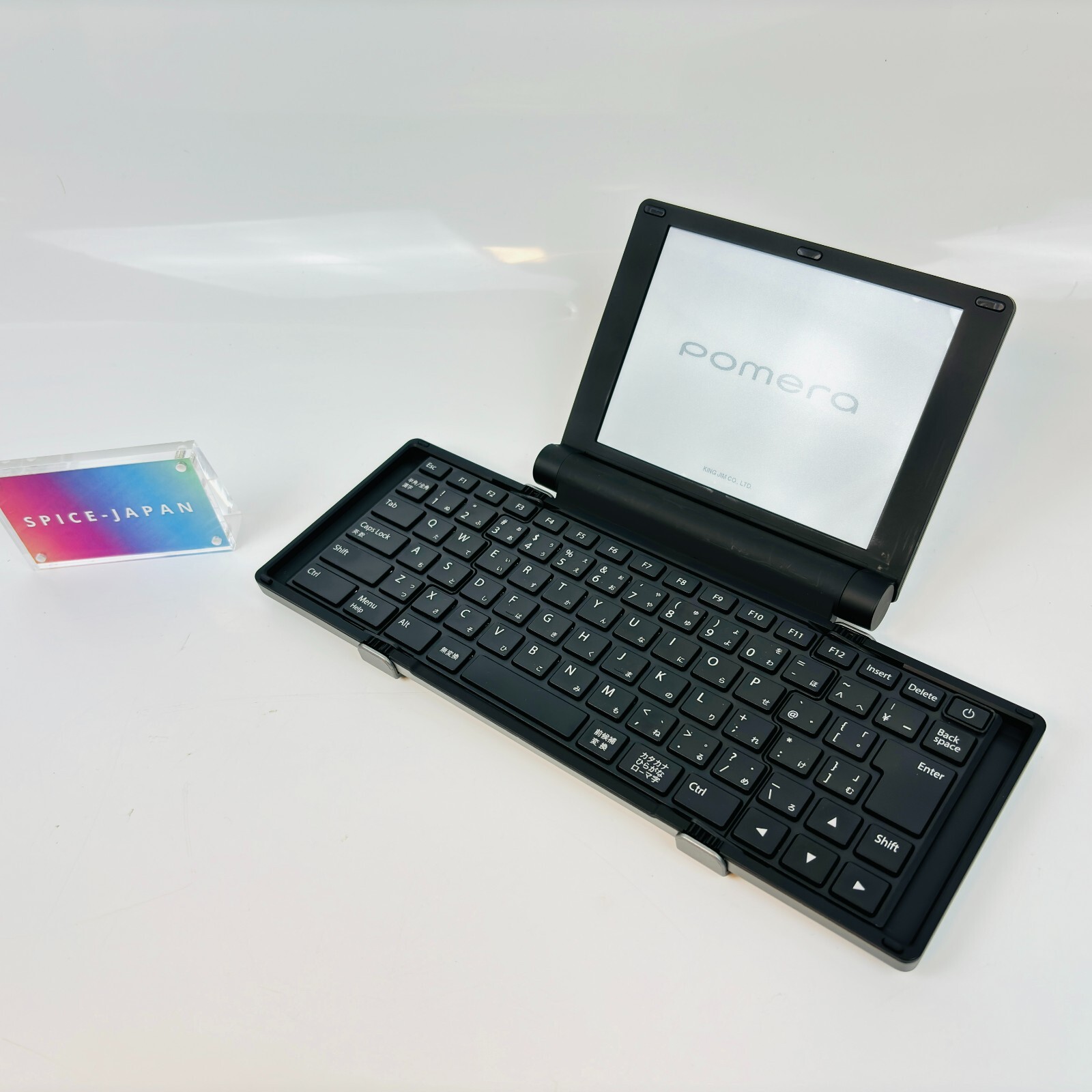 Kingjim Digital Memo Pomera DM30 Dark Compact Lightweight Kingjim Digital Memo Pomera DM30 Dark Compact Lightweight