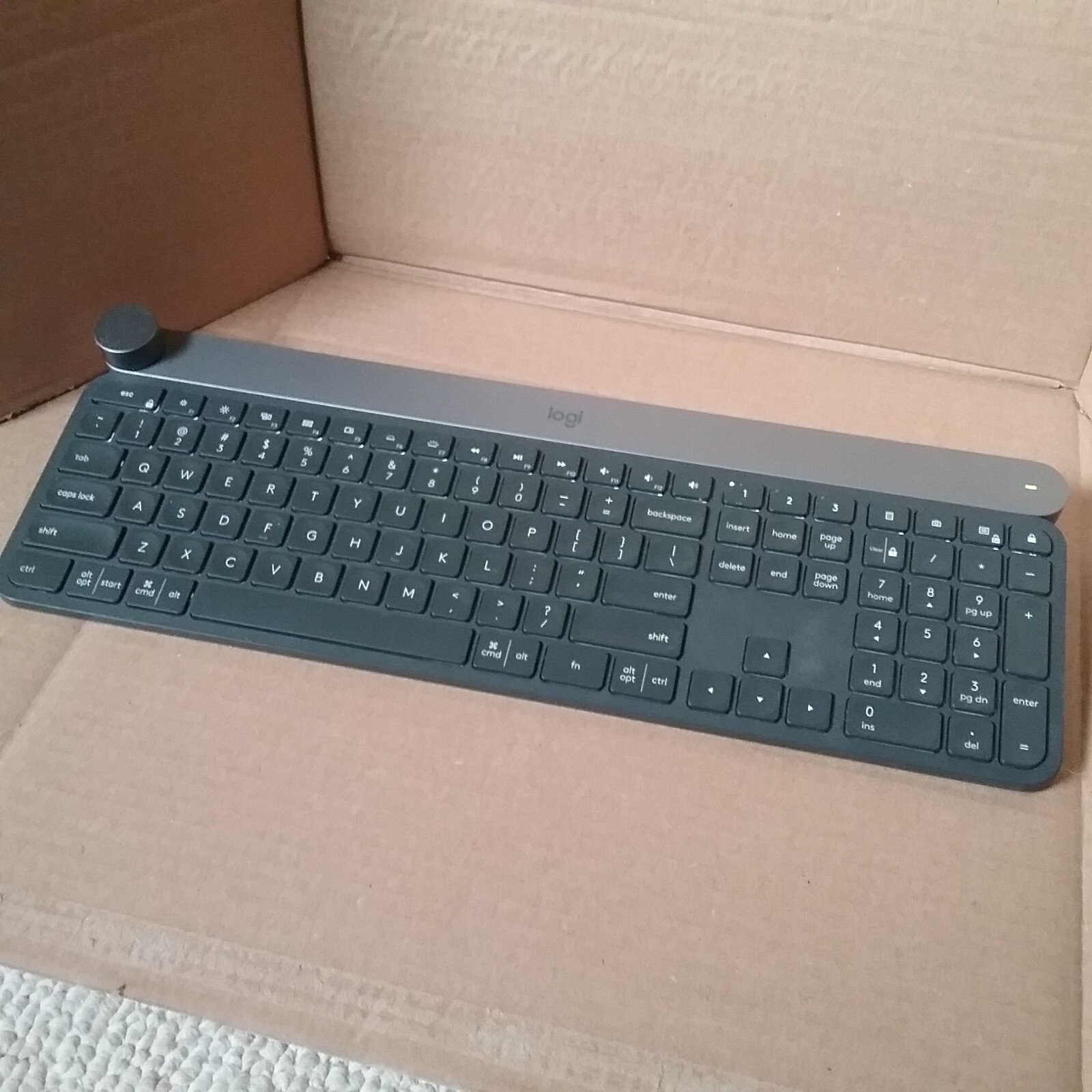 Creative Dial And Logitech Craft Wireless Keyboard