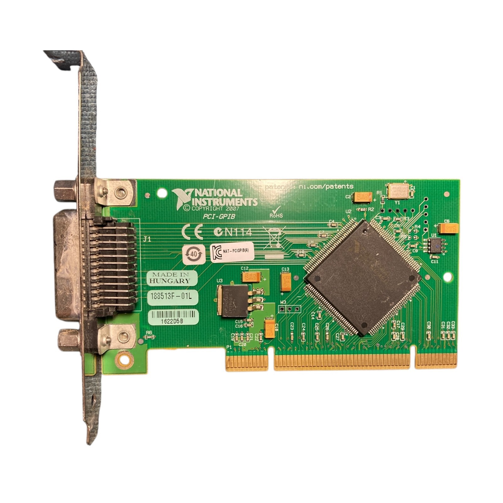 National Instruments PCI-GPIB Interface Card – IEEE-488 GPIB Instrument ...