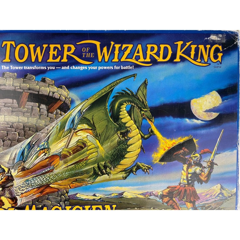 Tower of the Wizard King (1993) Board Game – Board Game Guys