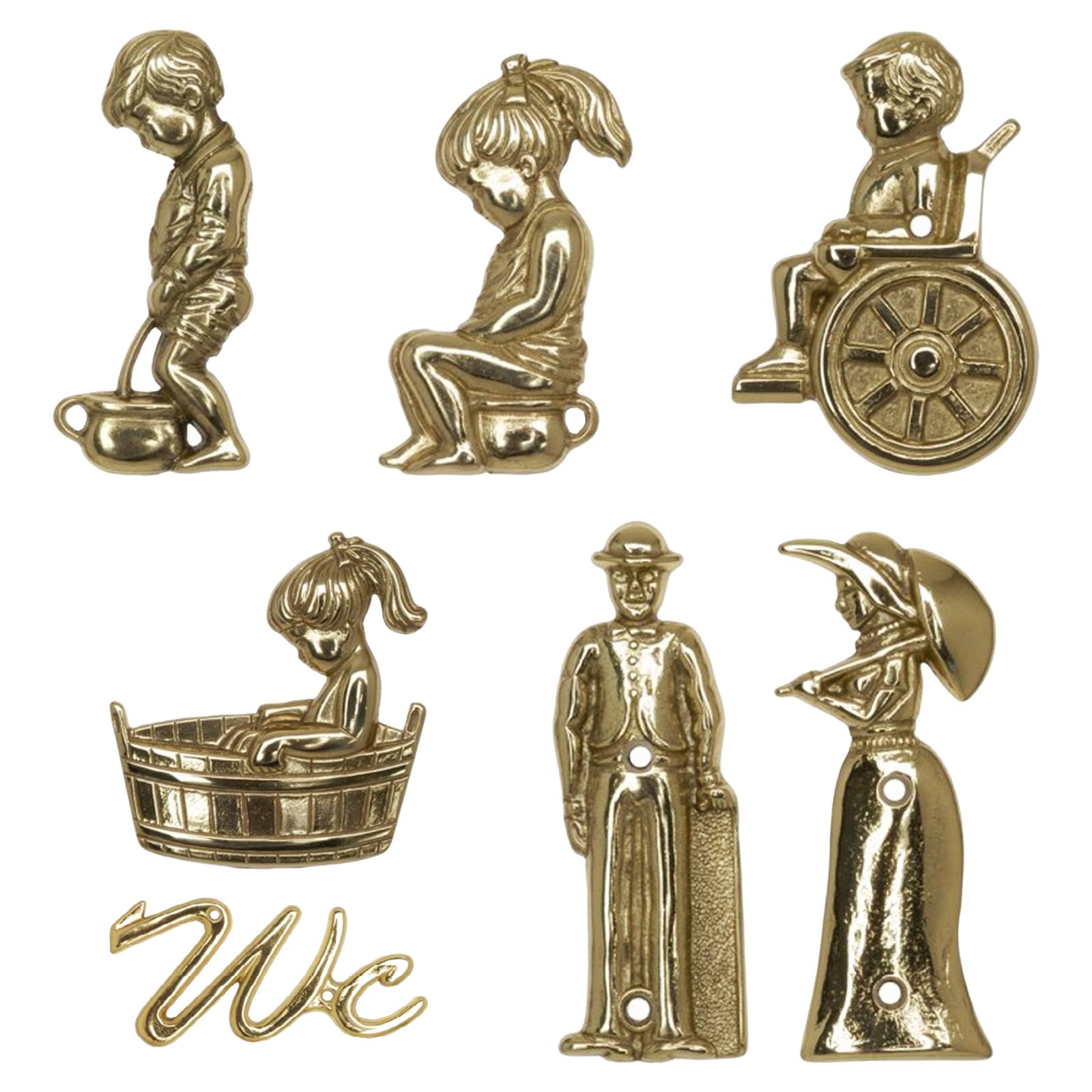 Retro Bathroom Decor Signs Vintage Bathroom Signs