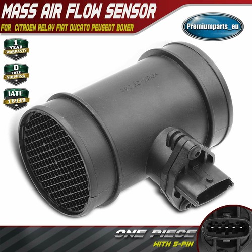 New Mass Air Flow Sensor for Citroen Relay Fiat Ducato Peugeot Boxer ...
