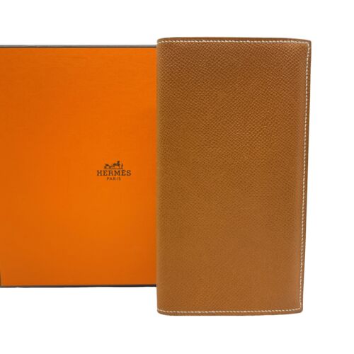 Authentic HERMES Fleming Bifold Long Square In K Wallet Authentic HERMES Fleming Bifold Long Square In K Wallet
