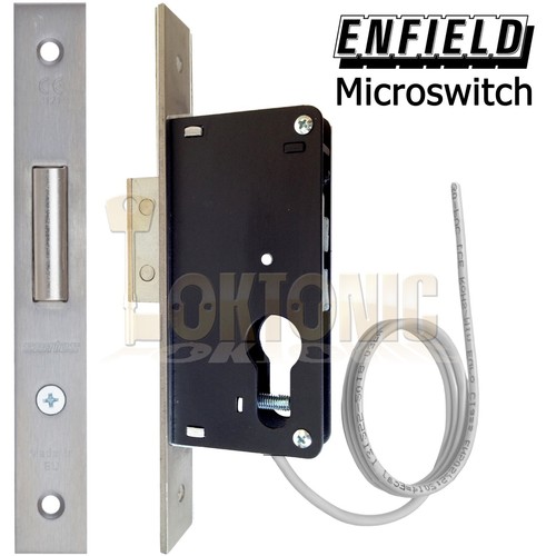 Enfield Narrow Stile Euro Security Dead Lock Case With Microswitch ...