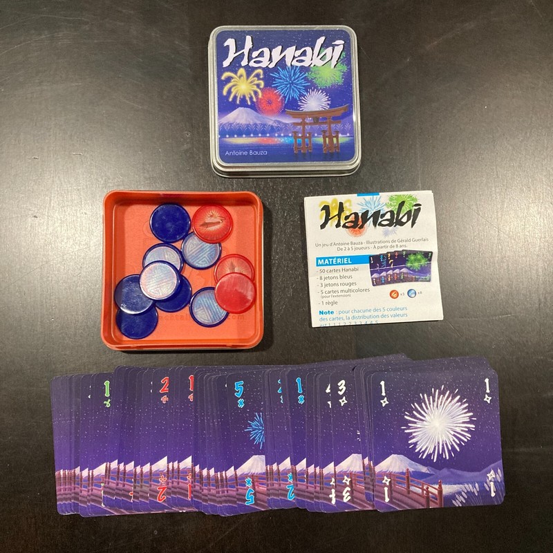 Hanabi (2010) Board Game – Board Game Guys