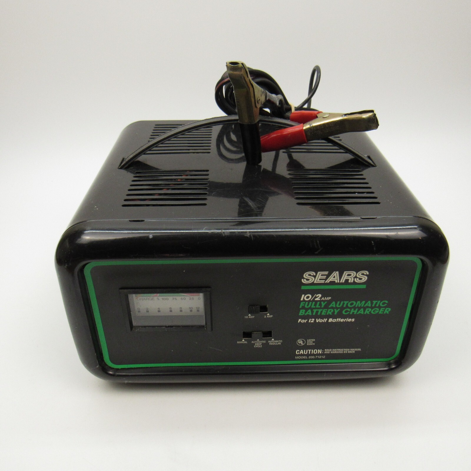 Sears 12 volt battery charger store