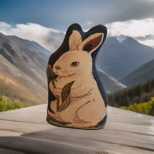 Vintage 1980s Unique Easter Bunny Rabbit Handmade Plush Door Stopperの ...