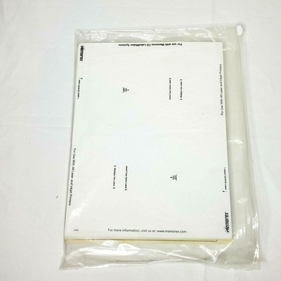 CD, DVD & Disk Labels - Memorex Jewel Case Inserts