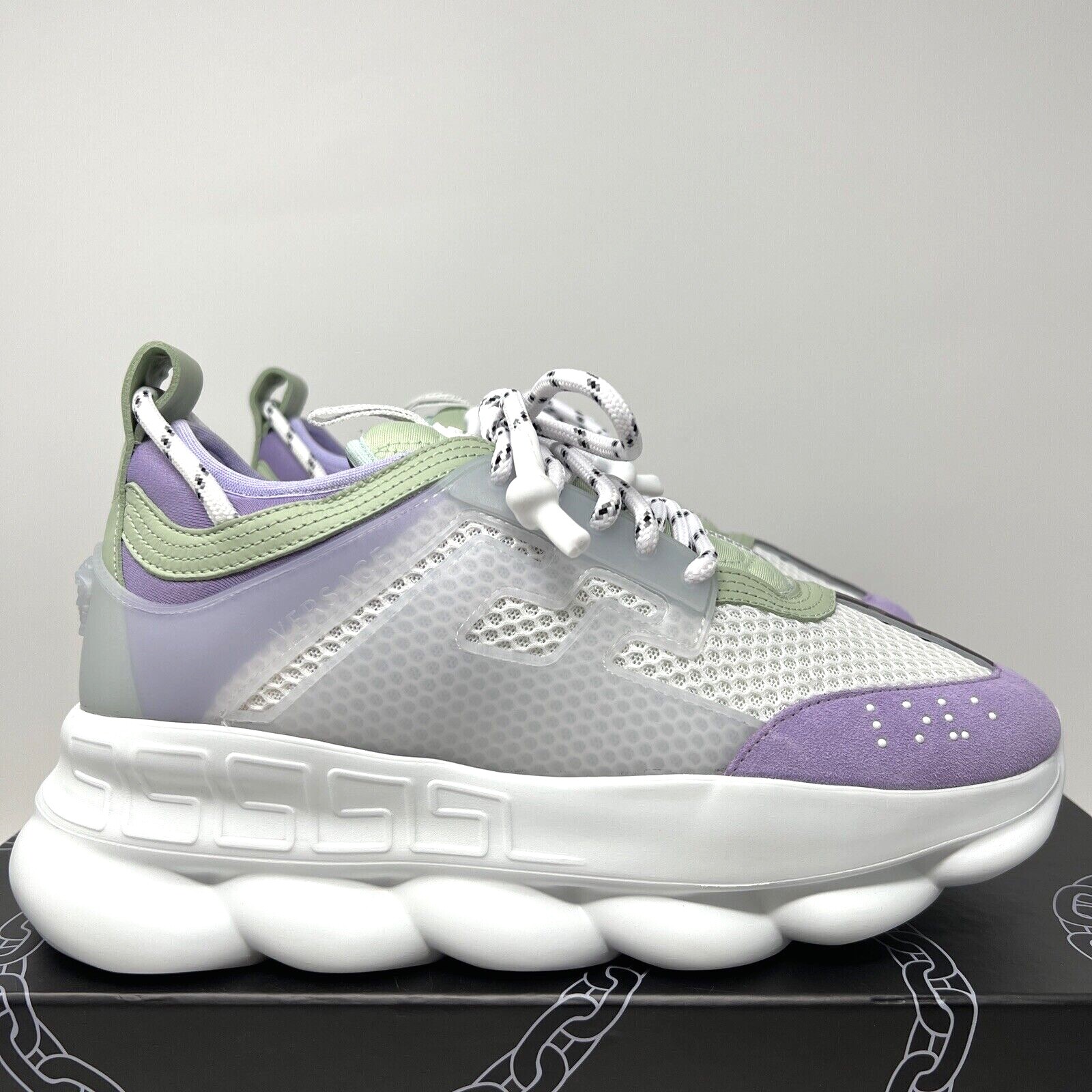 Versace Chain Reaction Women's Sneakers Size 40 EU / 10 US Versace Chain Reaction Women's Sneakers Size 40 EU / 10 US