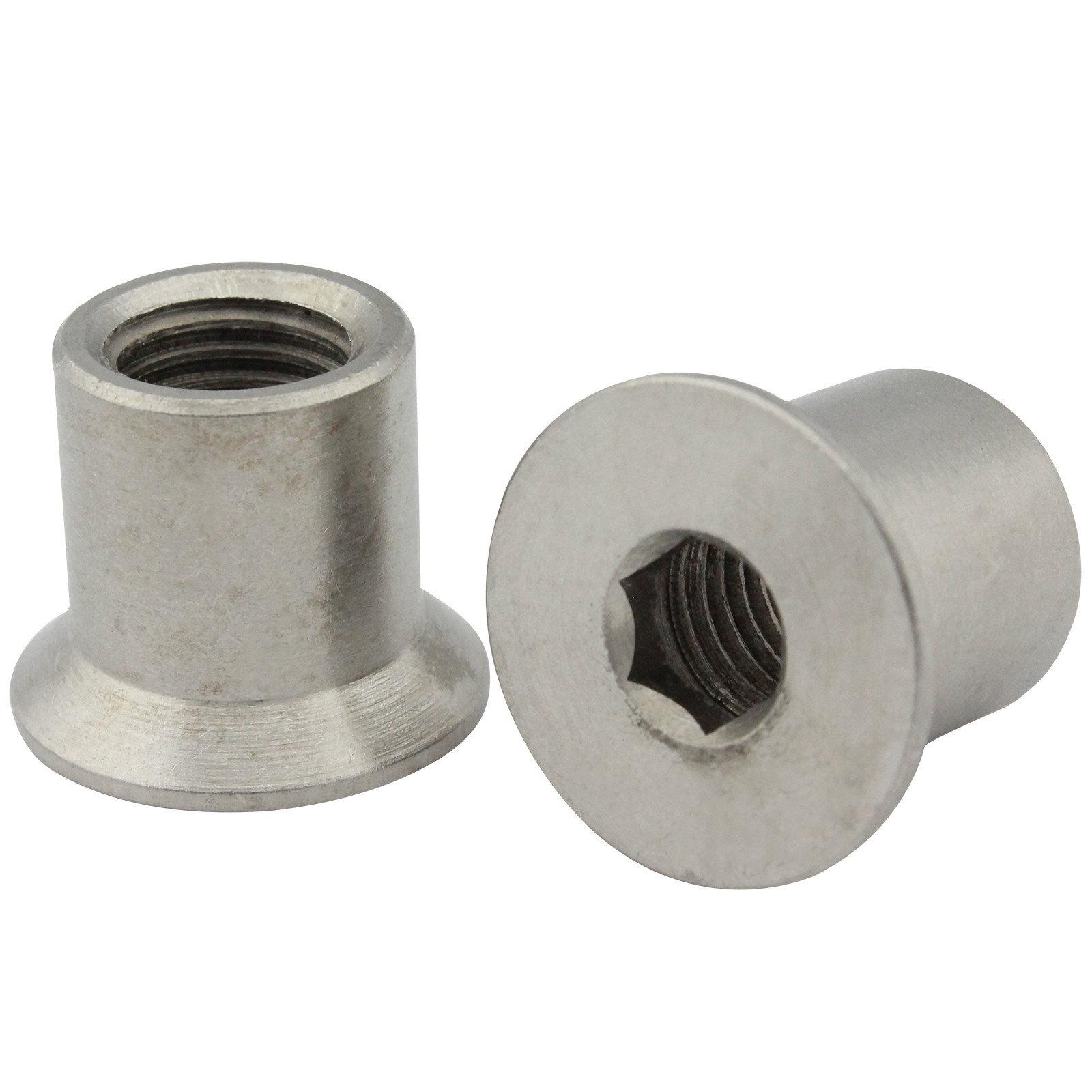 Edelstahl Hülsenmutter 9062 VA M 3 4 5 6 8 10 12 16