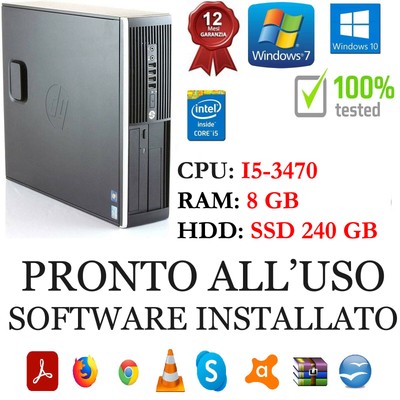 Computer Fisso Hp usato in Italia | vedi tutte i 59 prezzi!