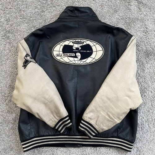 🔴Wu-Wear Jacket Size 4XL Wu-Tang 90's Rare Vintage Leather 🔴Wu-Wear Jacket Size 4XL Wu-Tang 90's Rare Vintage Leather