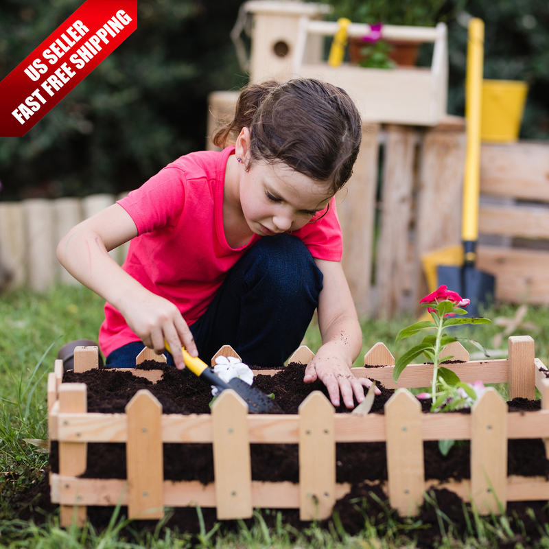 Stanley Jr. Wheelbarrow and 7-Piece Garden Set for the Young Gardeners ...