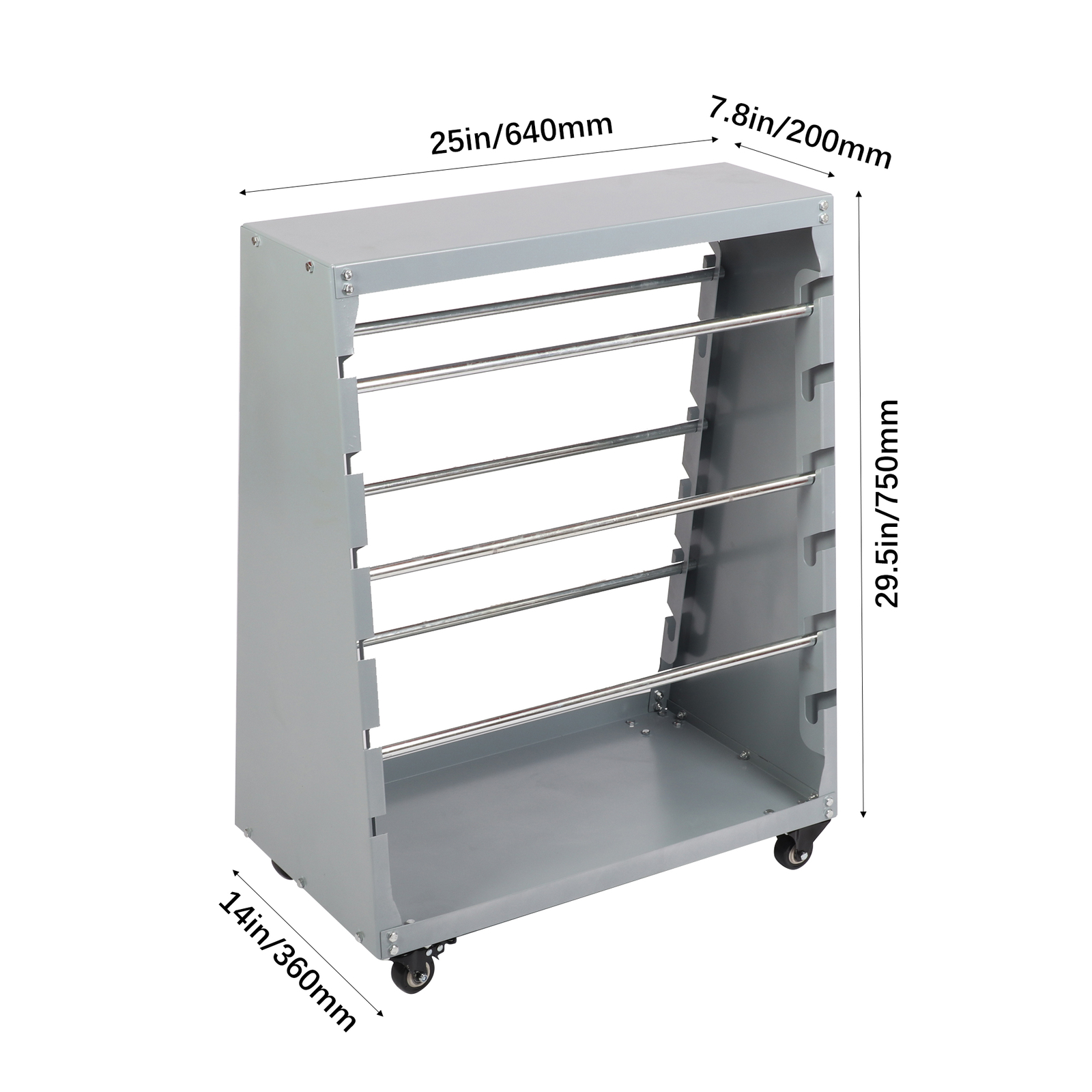 Heavy Duty Wire Spool Dispenser Cable Holder Wire Coil Rack Display ...