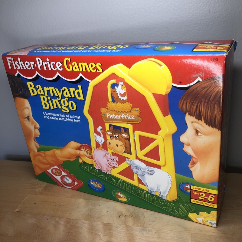 Barnyard Bingo (1994) Board Game – Board Game Guys