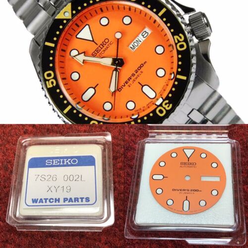 GENUINE SEIKO ORANGE DIAL “JAPAN MADE” Seiko SKX011 7S26 GENUINE SEIKO ORANGE DIAL “JAPAN MADE” Seiko SKX011 7S26