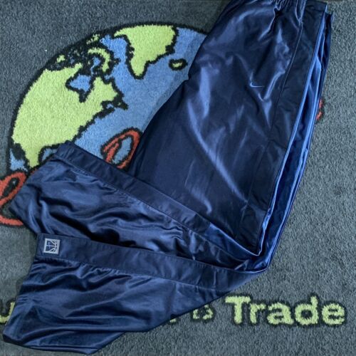 Vintage 2000s Y2K Nike Basketball Blue Tear-Away Warm Up Vintage 2000s Y2K Nike Basketball Blue Tear-Away Warm Up