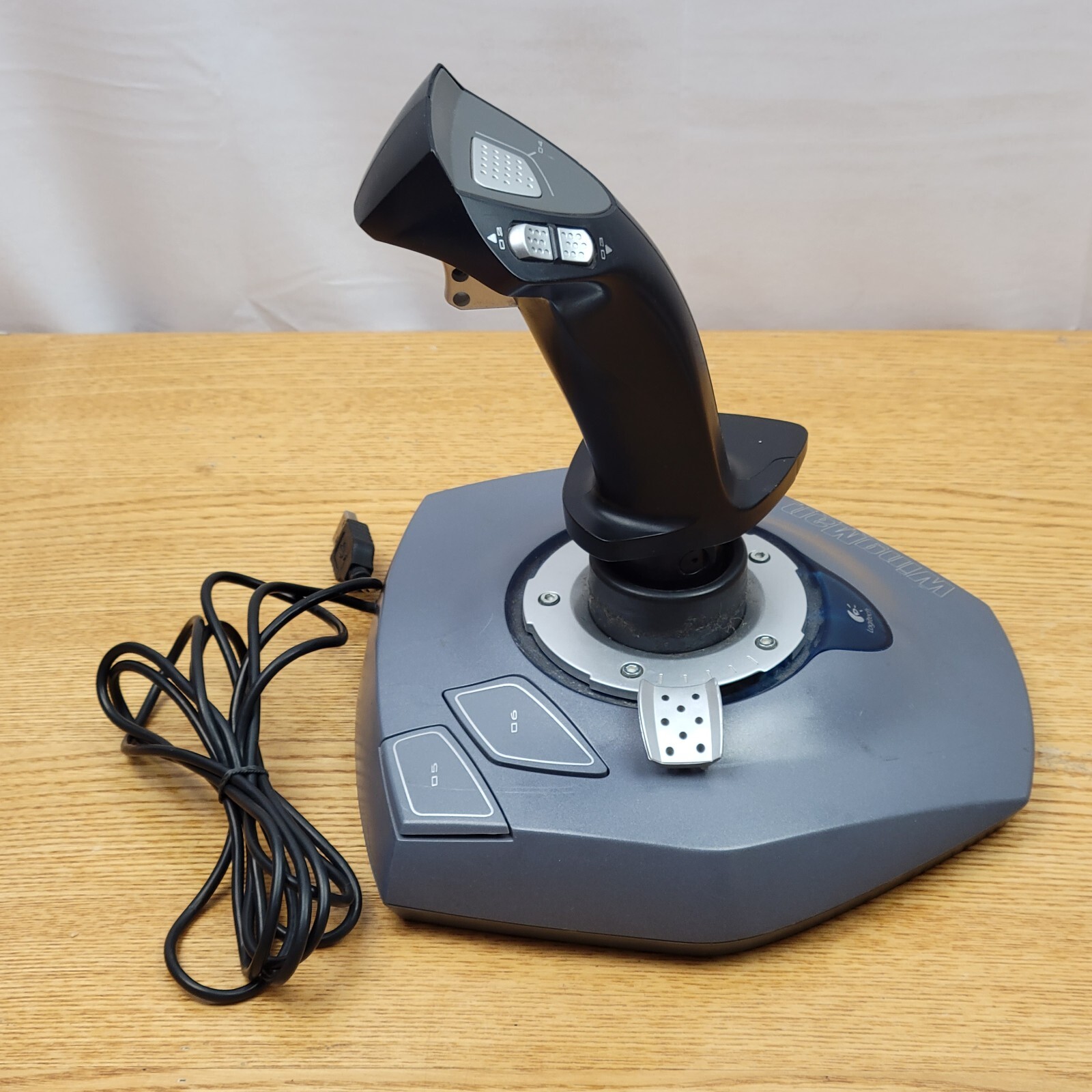 Logitech Wingman Attack 2 Joystick Controller For PC Flight Simulator ...