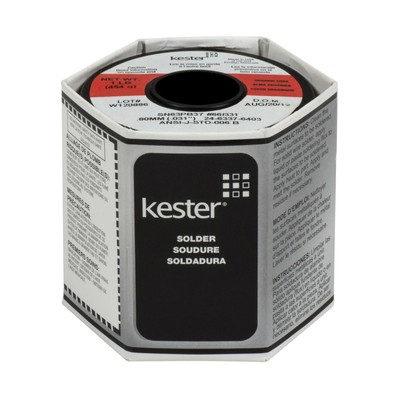 Kester 44 Rosin Core Solder 60/40 .031 1 lb Spool Electronic Electrcal ...