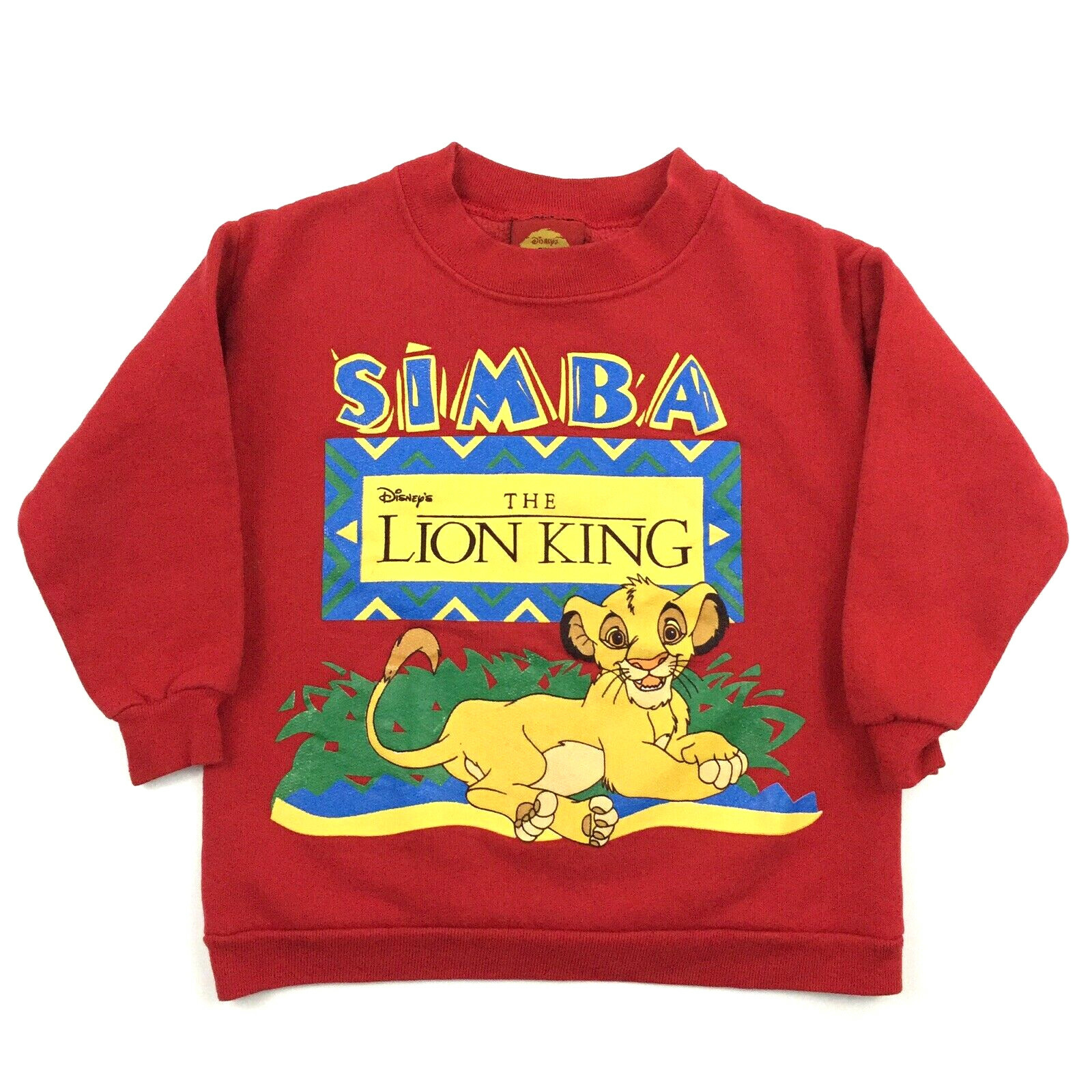 Vtg 90s Lion King Simba Youth Sweatshirt Crewneck Disney USA Vtg 90s Lion King Simba Youth Sweatshirt Crewneck Disney USA