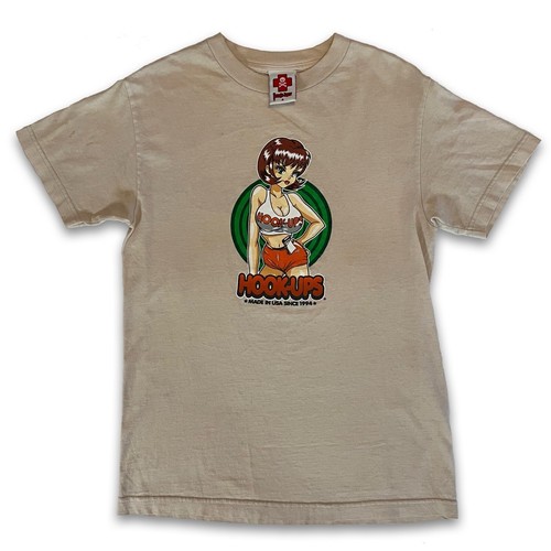 RARE Color 90 Hook-ups Skateboard T-shirt Mens Anime Miami RARE Color 90 Hook-ups Skateboard T-shirt Mens Anime Miami